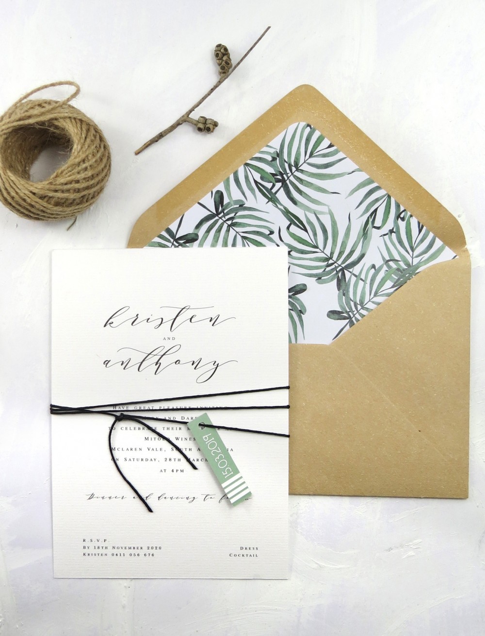 Jadore Flat Card Invitation Online Australia | Lilykiss | Wedding ...